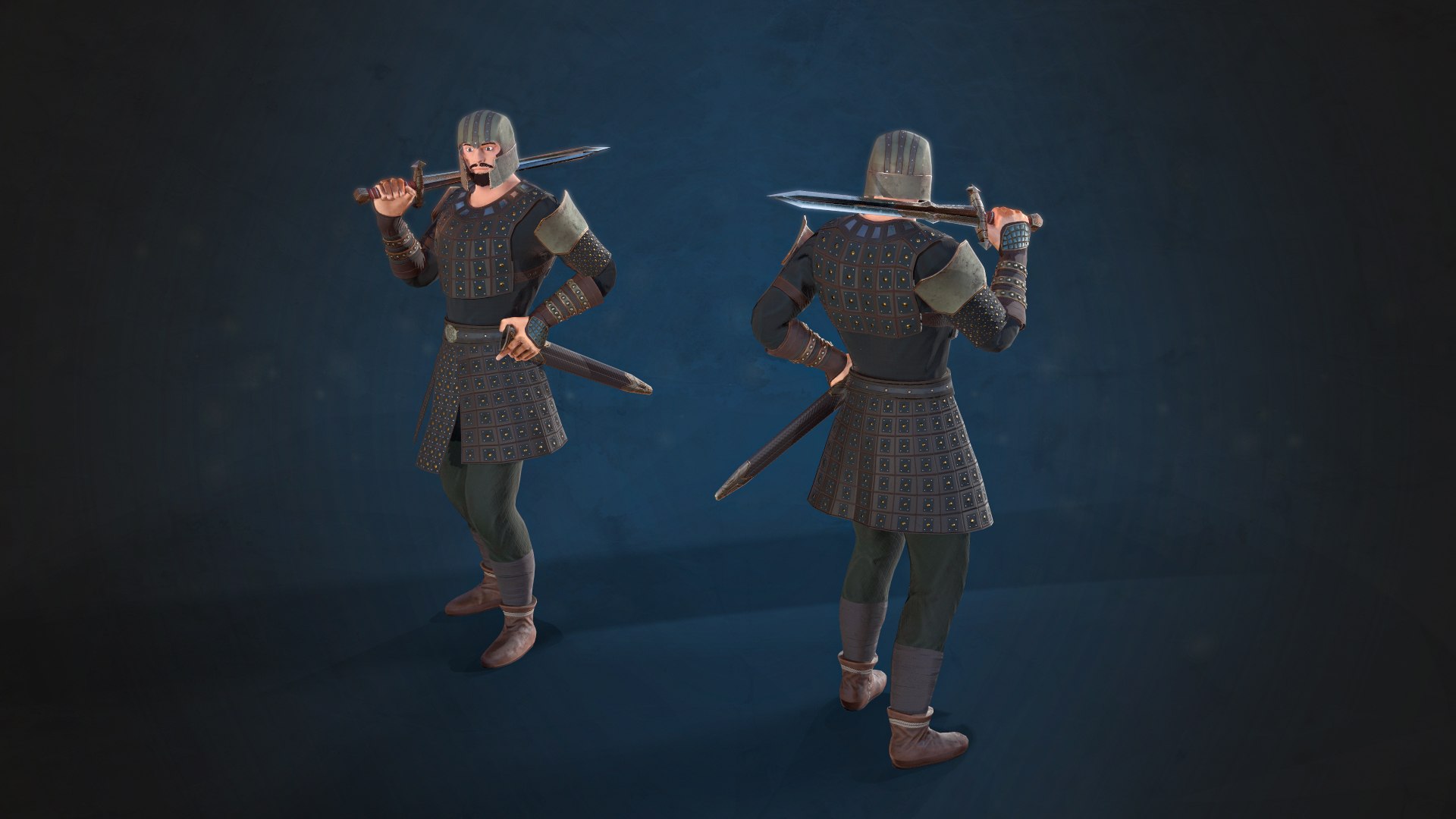 Radash Warrior Model - TurboSquid 1733409