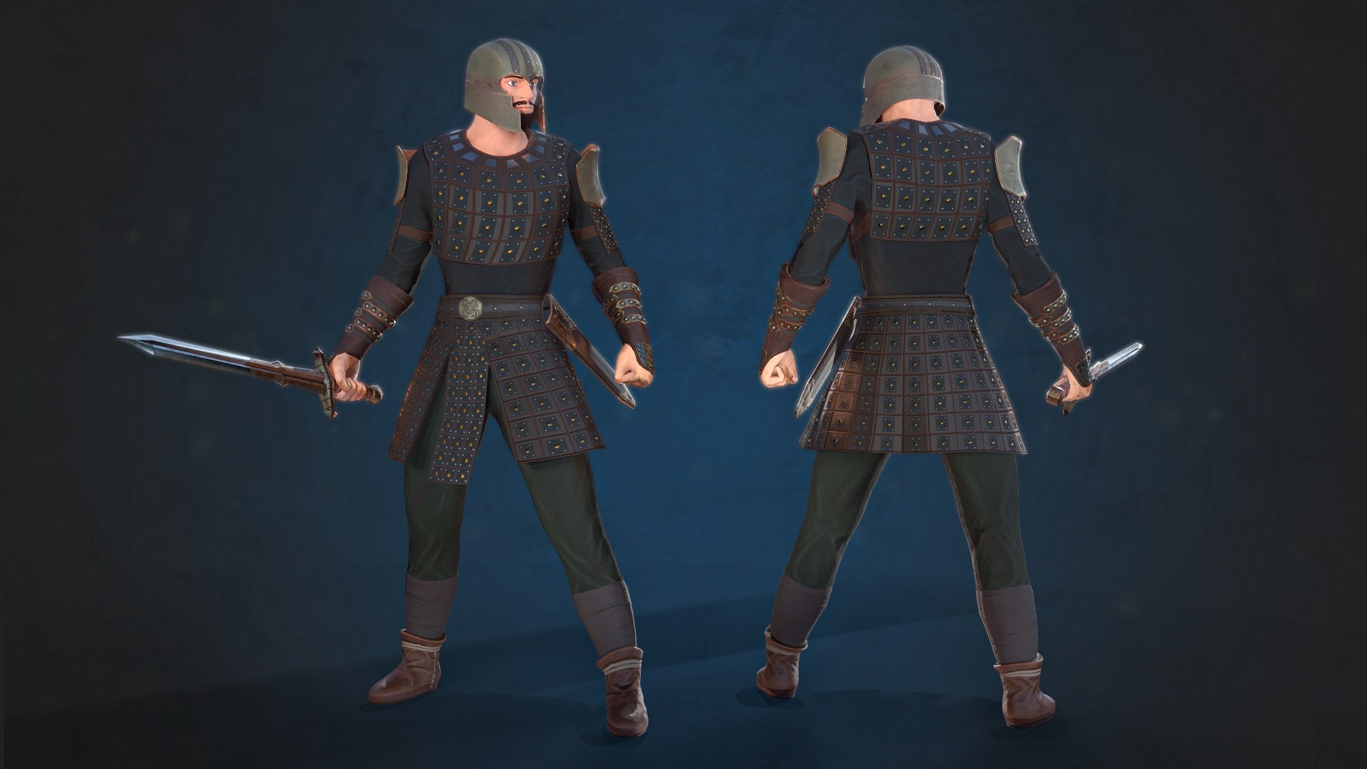 Radash Warrior Model - TurboSquid 1733409