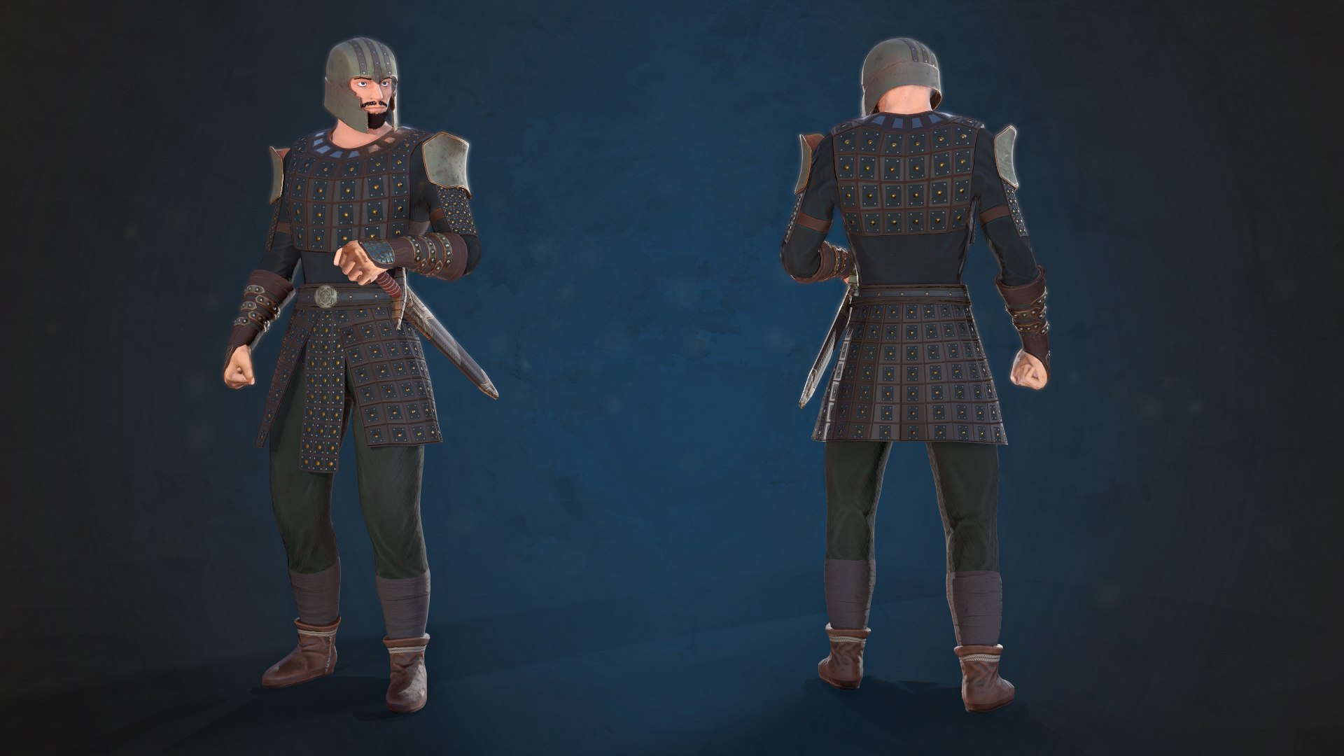 Radash Warrior Model - TurboSquid 1733409