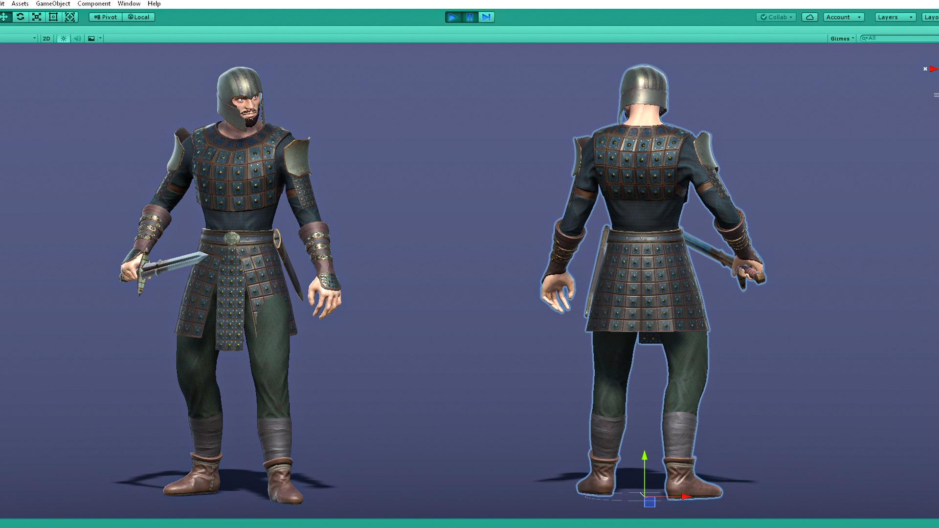 Radash Warrior Model - TurboSquid 1733409