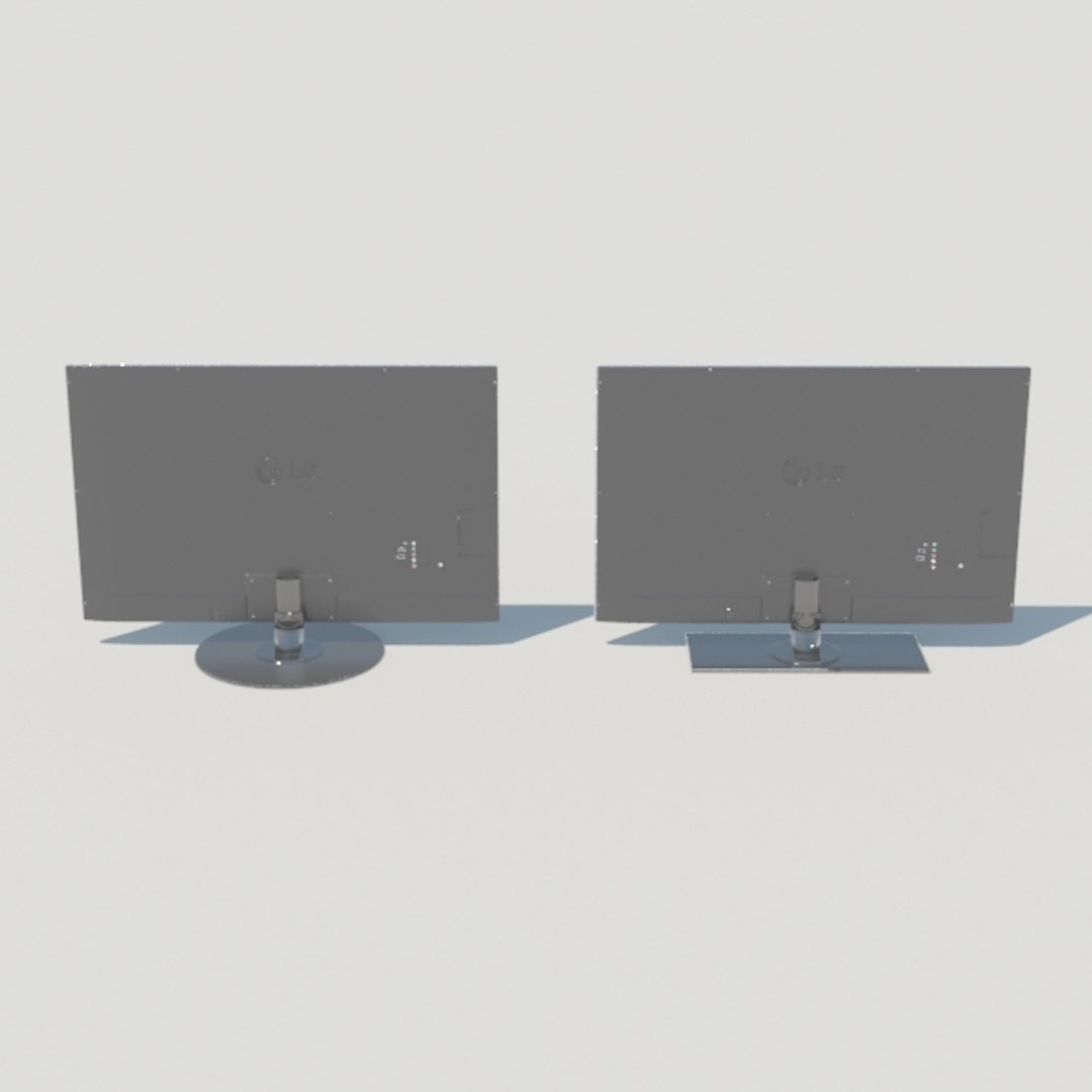 3d Model Lg Television Set
