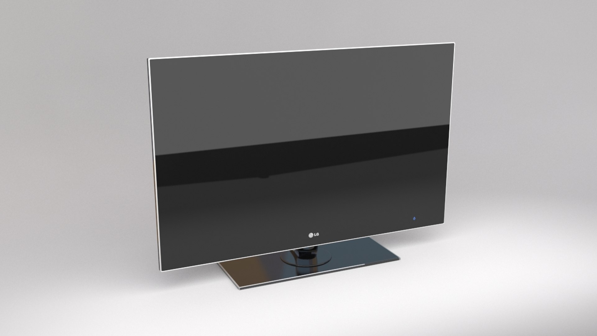 3d Model Lg Television Set