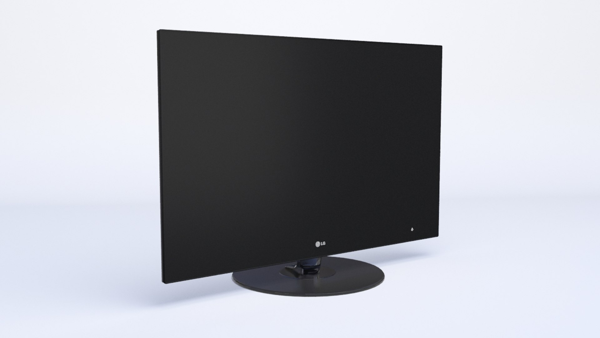 3d Model Lg Television Set