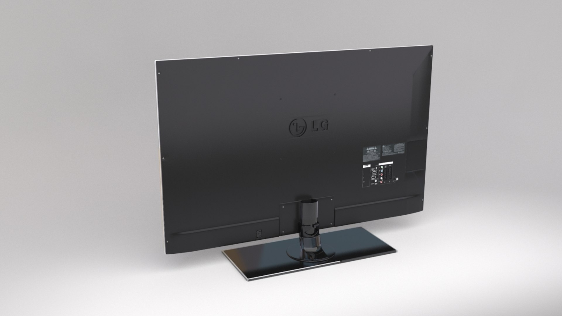 3d Model Lg Television Set