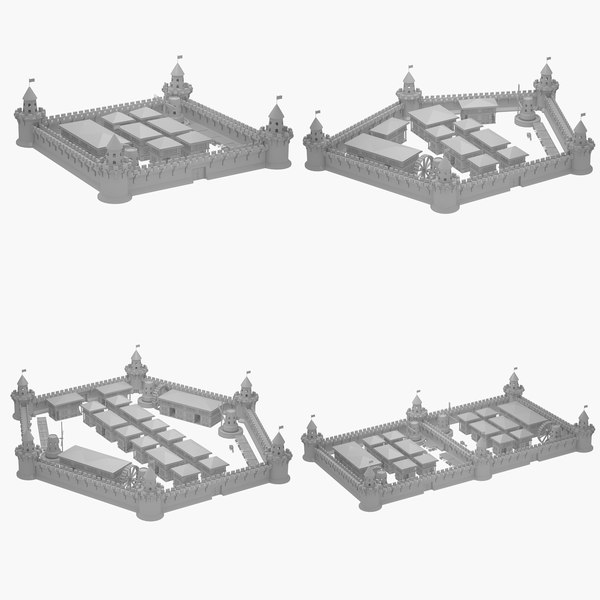 Collection Castle 3D Models for Download | TurboSquid