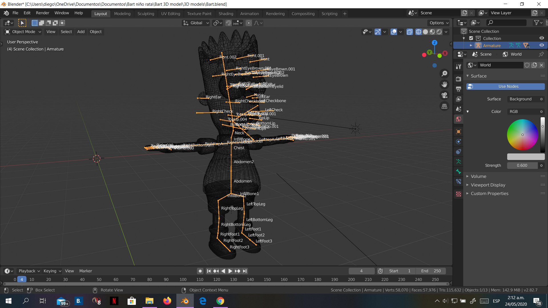 Character Simpson Rigged 3D Model - TurboSquid 1569412