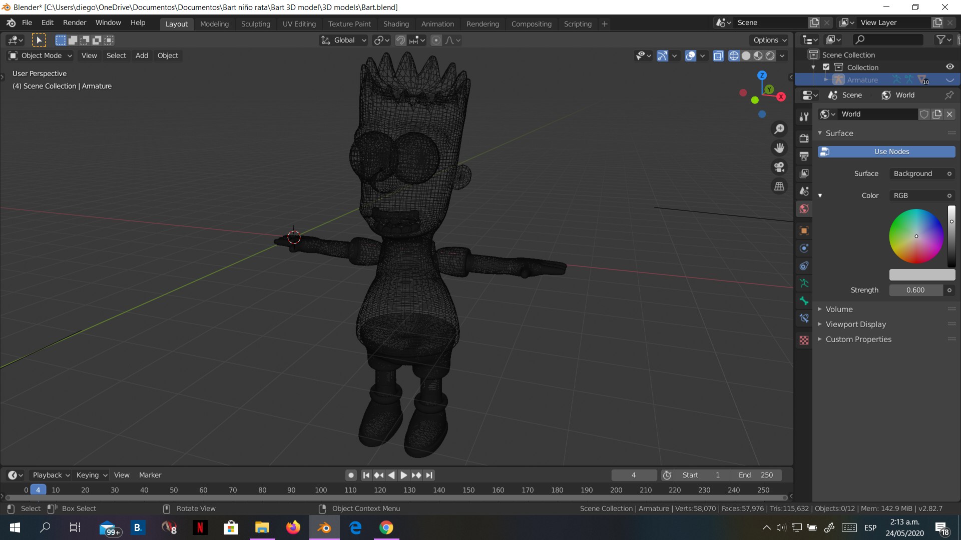 Character Simpson Rigged 3D Model - TurboSquid 1569412