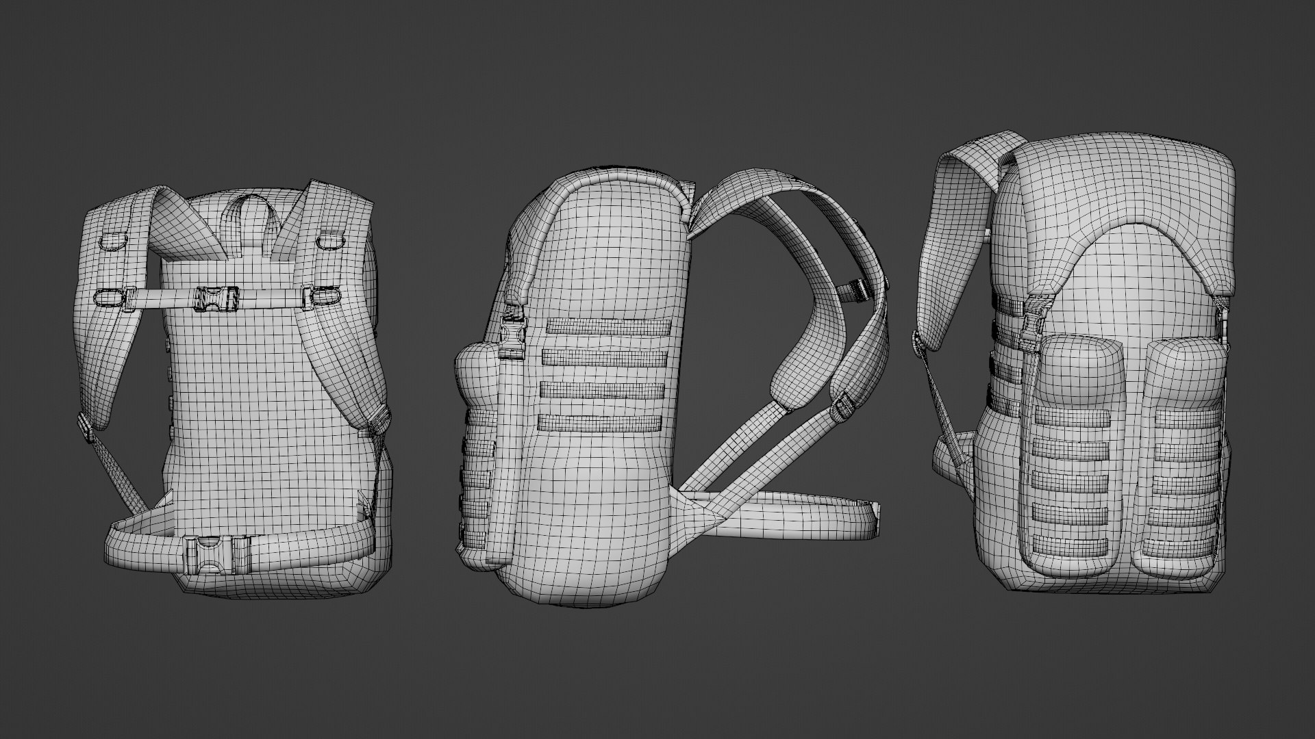 Military Backpack 3D - TurboSquid 1955565