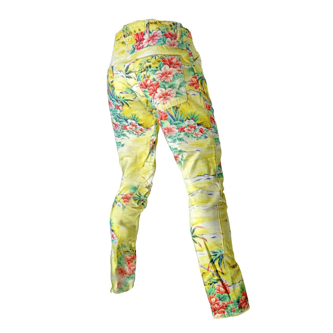 Fashionable Pants Model - TurboSquid 1861798