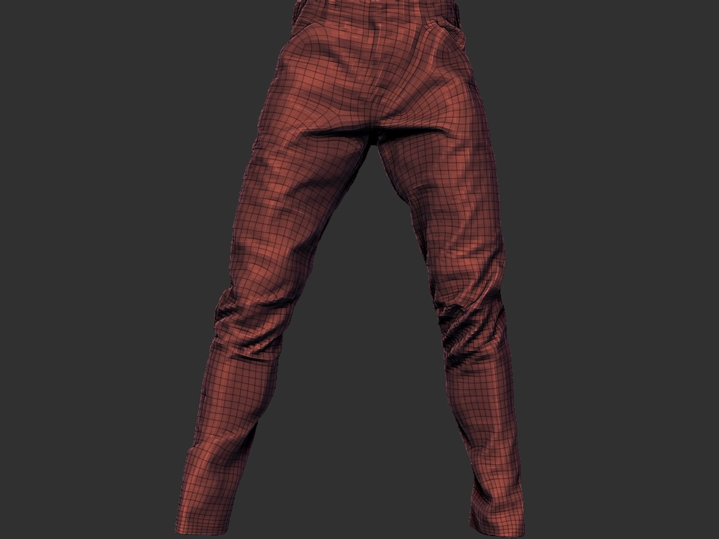 Fashionable Pants Model - TurboSquid 1861798