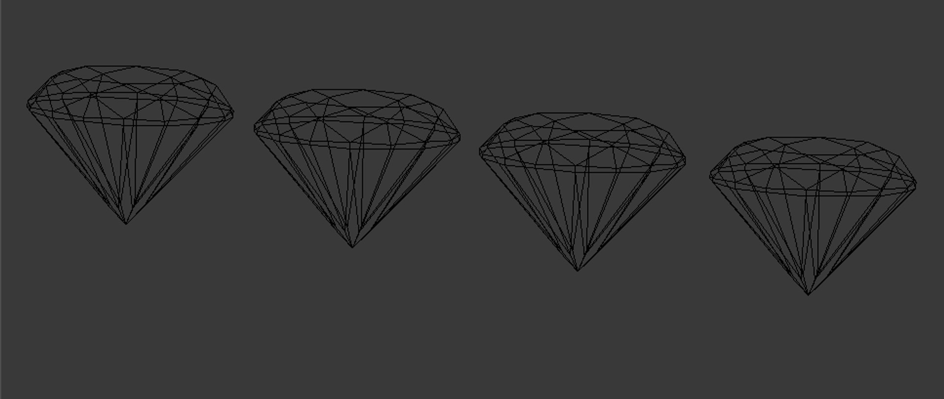 3D diamonds gem - TurboSquid 1339589