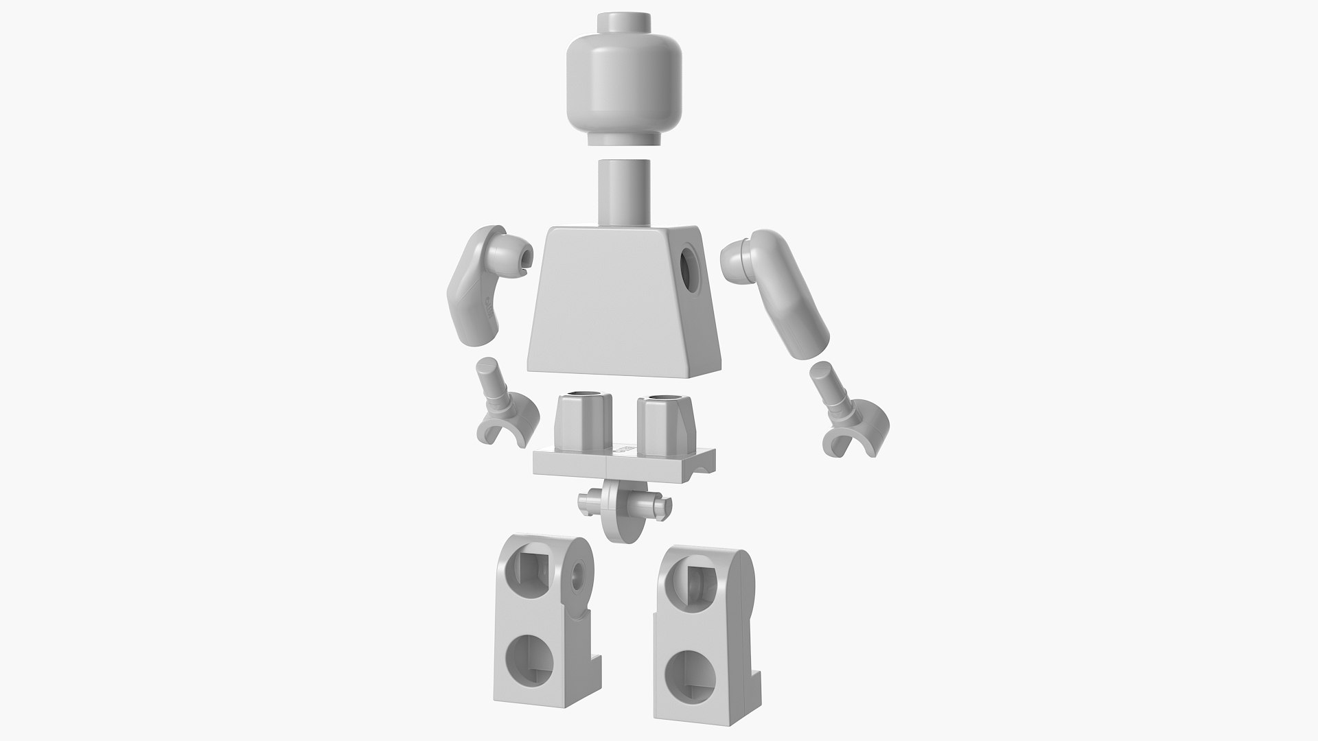 Lego Minifig Bob 3D - TurboSquid 2192168