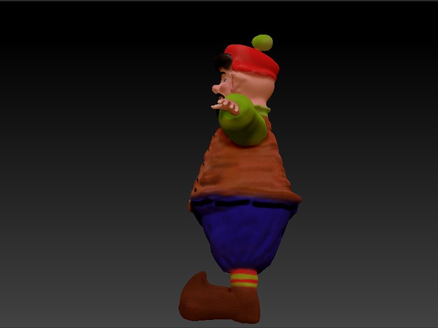 obj animation grandfather