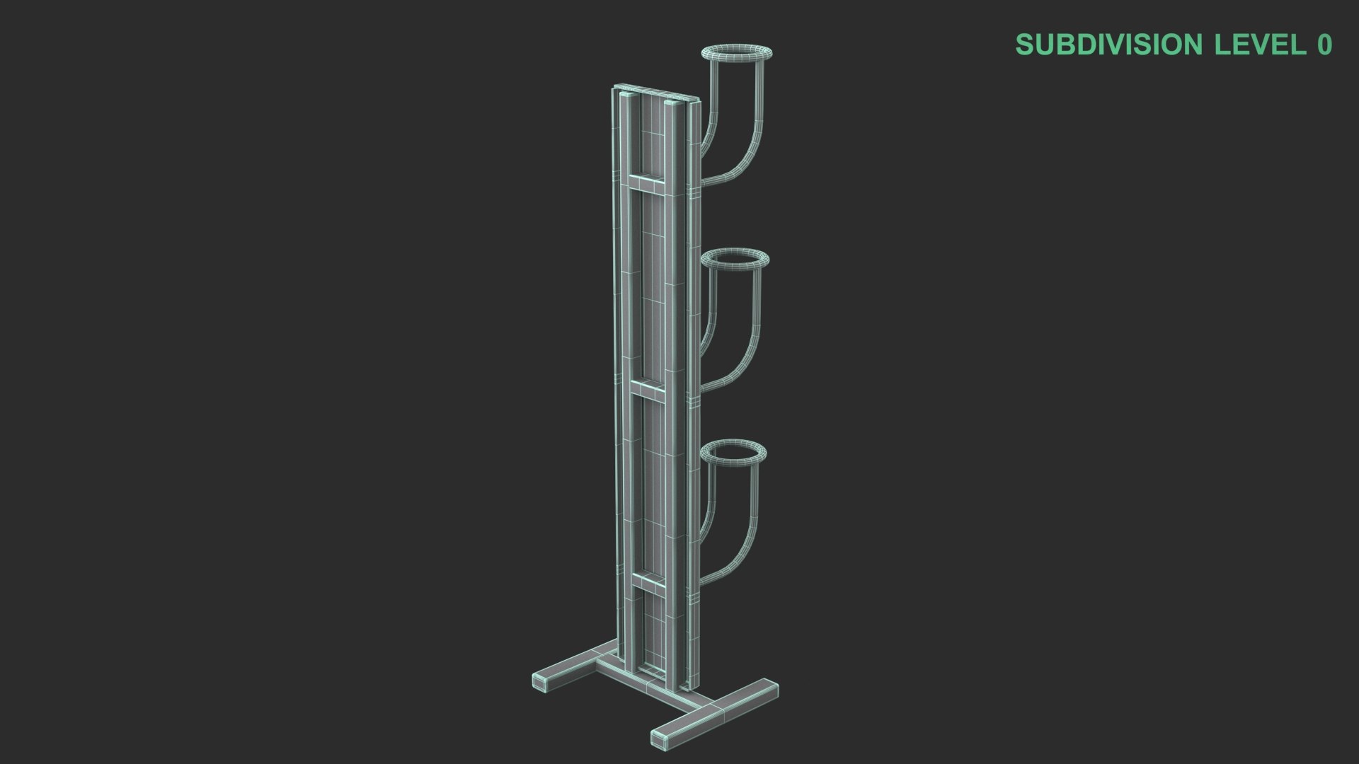 Helmet Stand 3D Model - TurboSquid 2344468