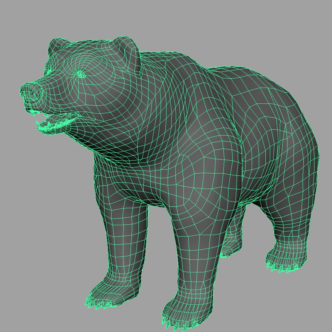 3d Bear Model