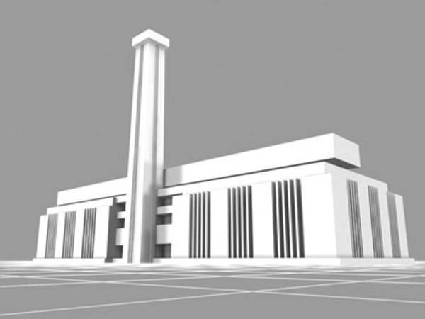 modelo 3d Tate Modern gratis - TurboSquid 190243