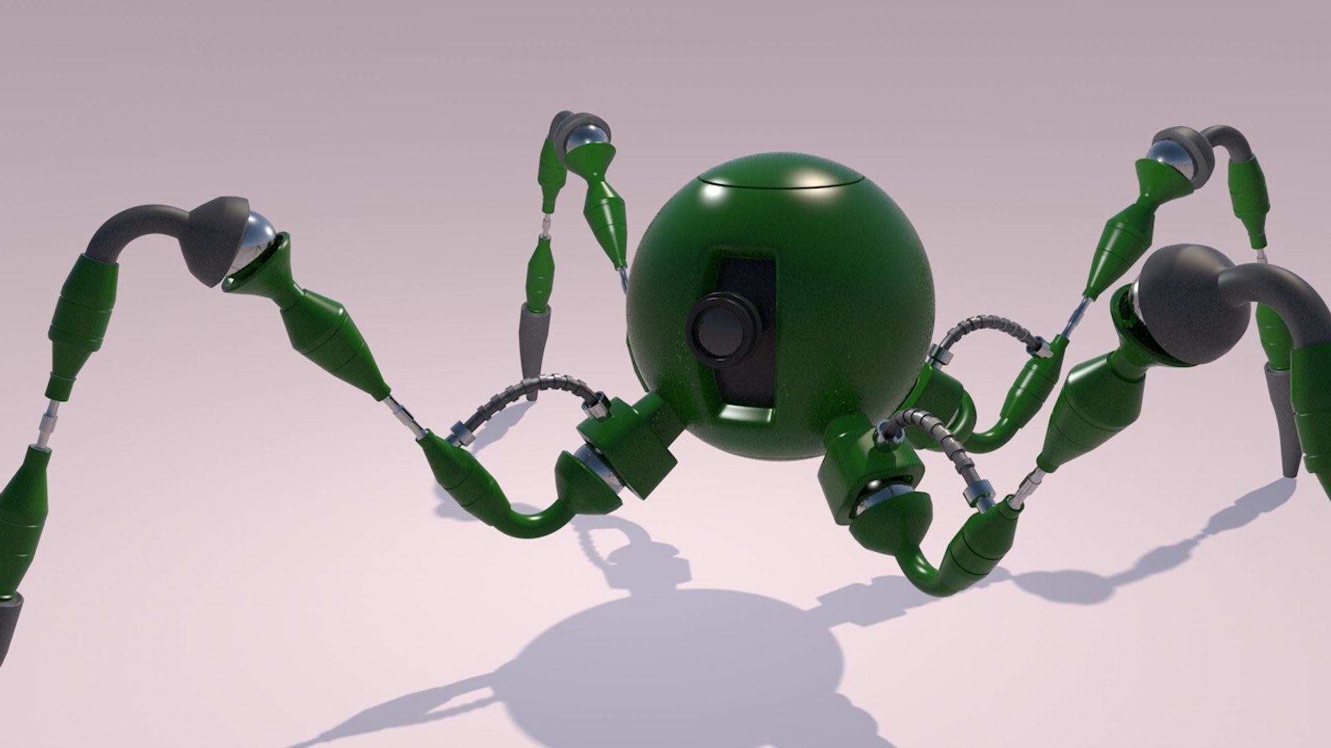 3D robot spider - TurboSquid 1585690