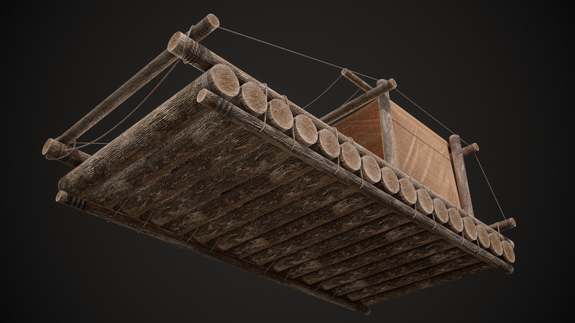 Raft 3d Model