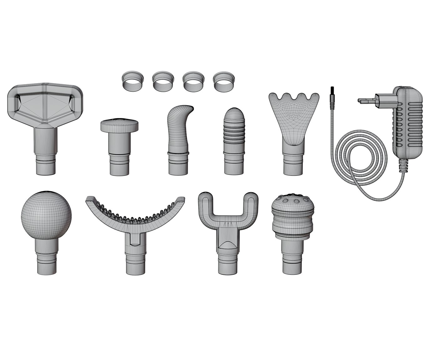 Massage Gun 3D Model - TurboSquid 2034034