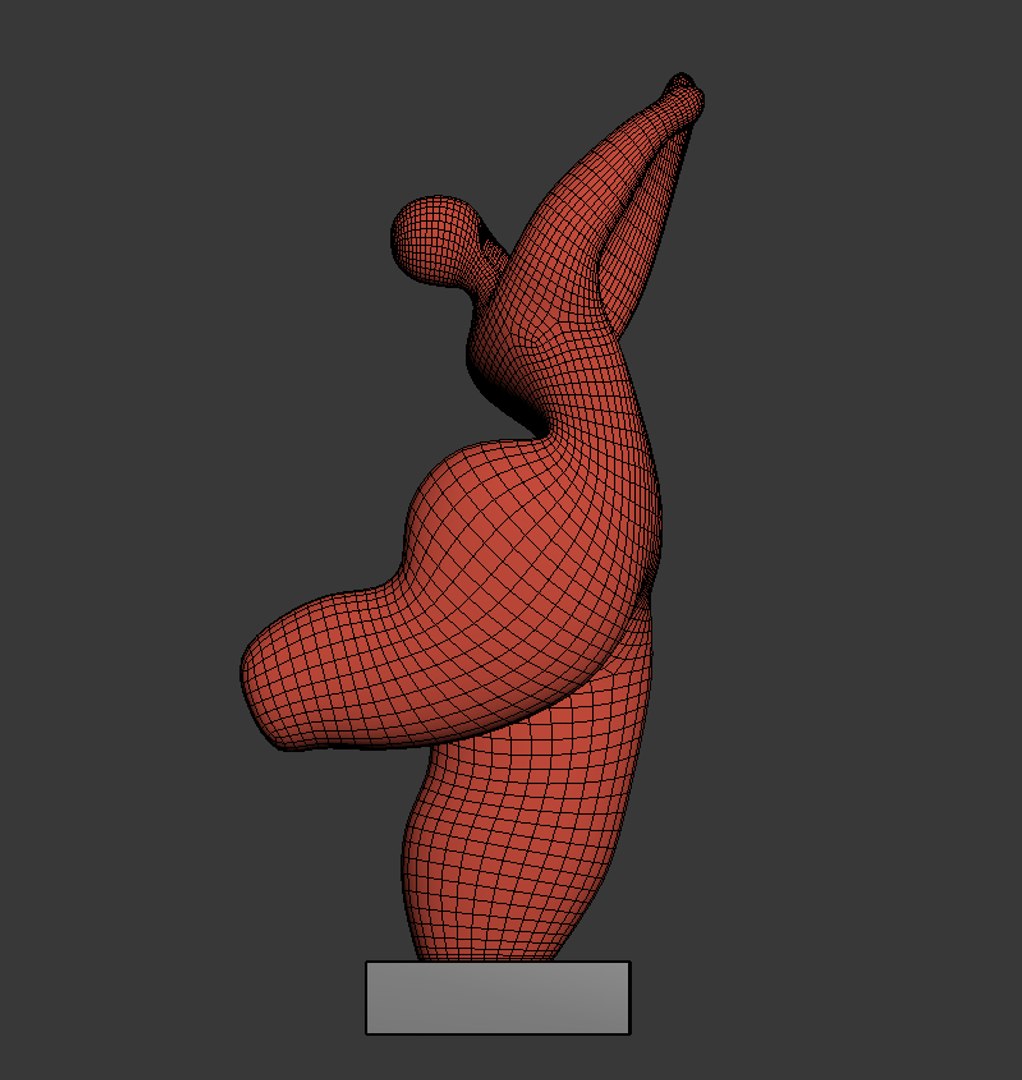 3d Model Sculpture Fluff