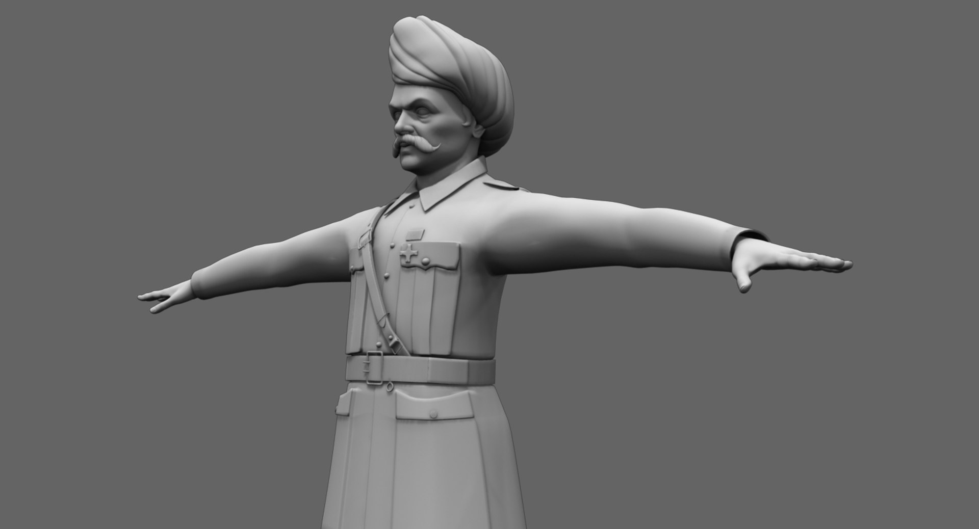 3D Model Indian Old Police - TurboSquid 1510485