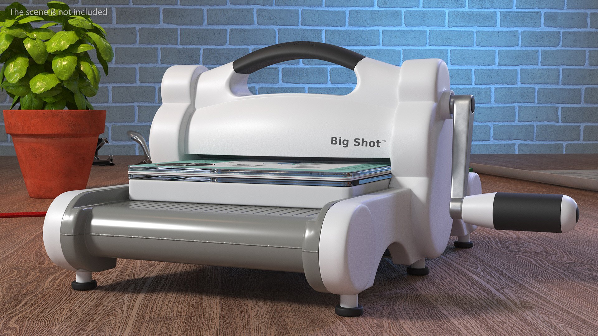 3D Model Big Shot Machine Sizzix Working - TurboSquid 2056130