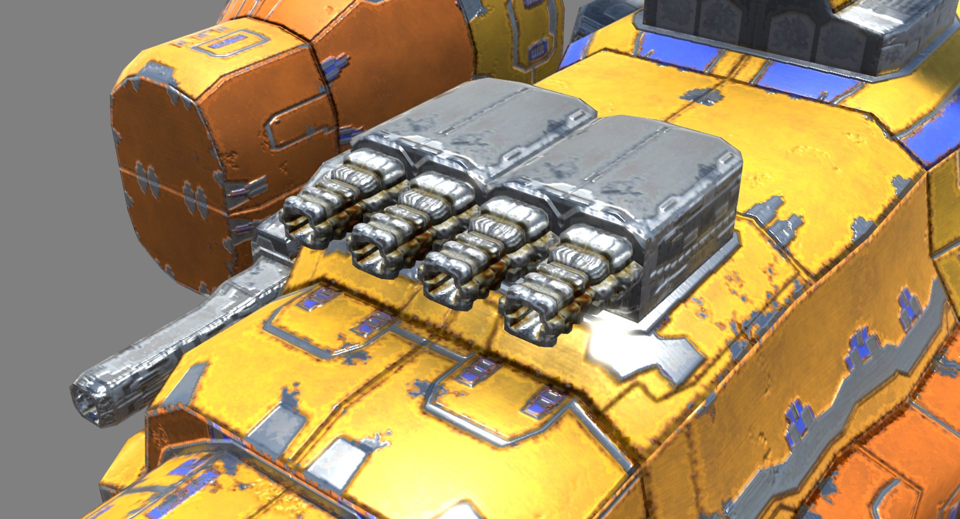 Heavy Fighter 3D Model - TurboSquid 1437904