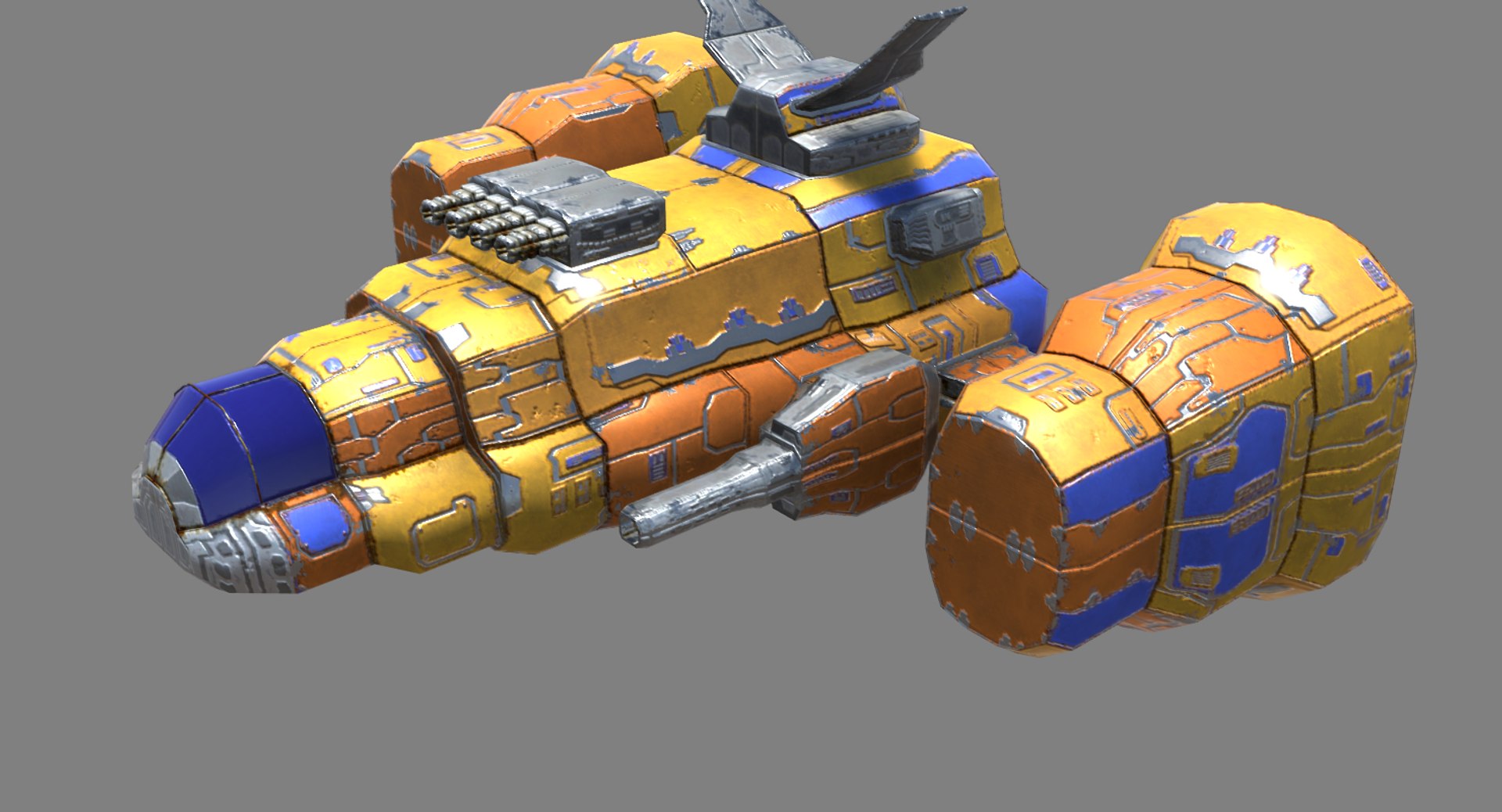 Heavy Fighter 3D Model - TurboSquid 1437904