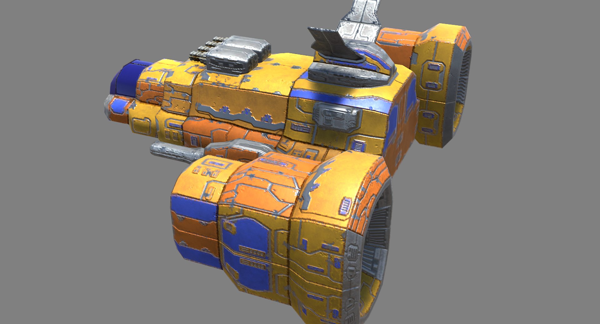 Heavy Fighter 3D Model - TurboSquid 1437904