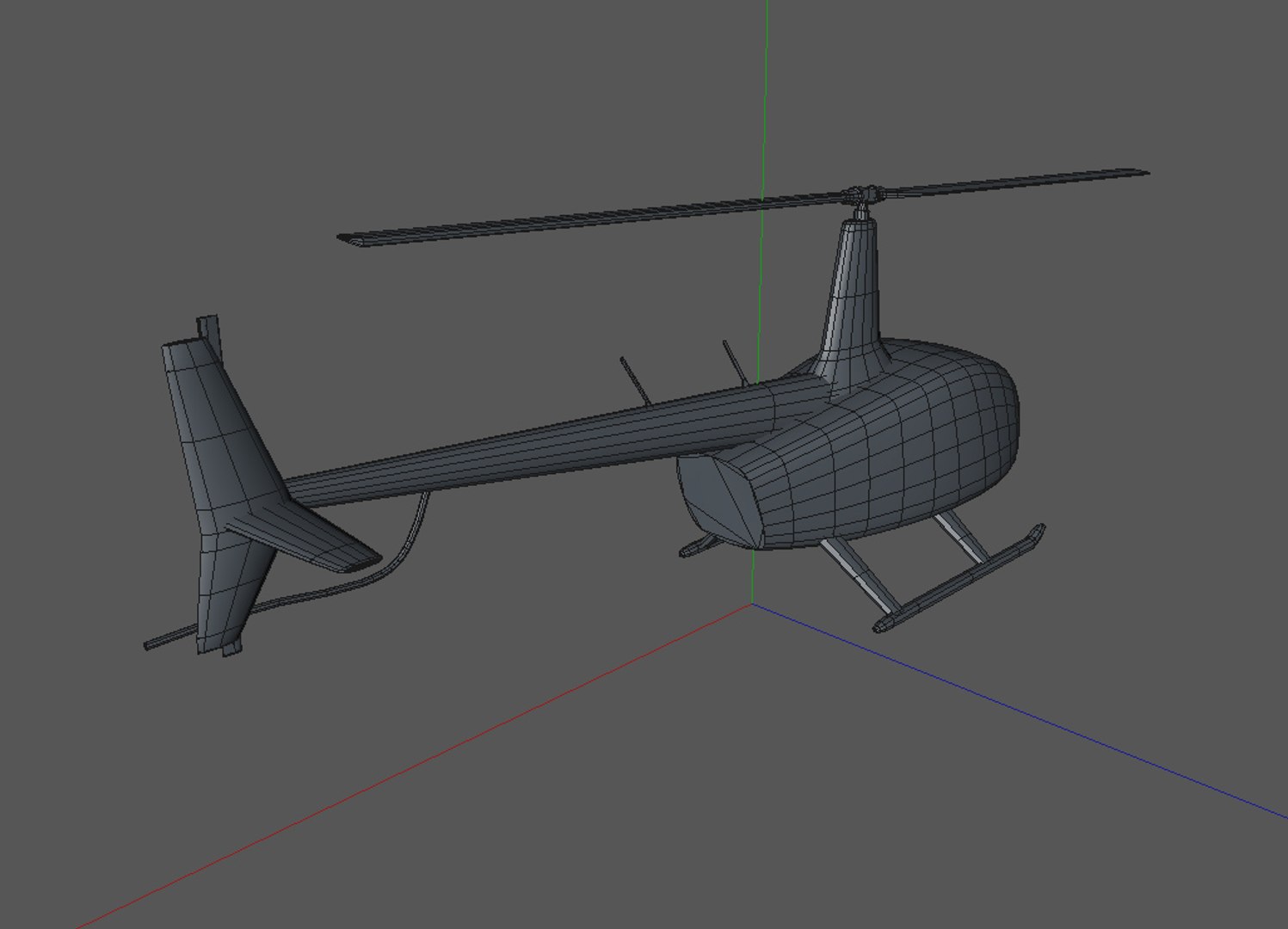 3ds Helicopter Robinson