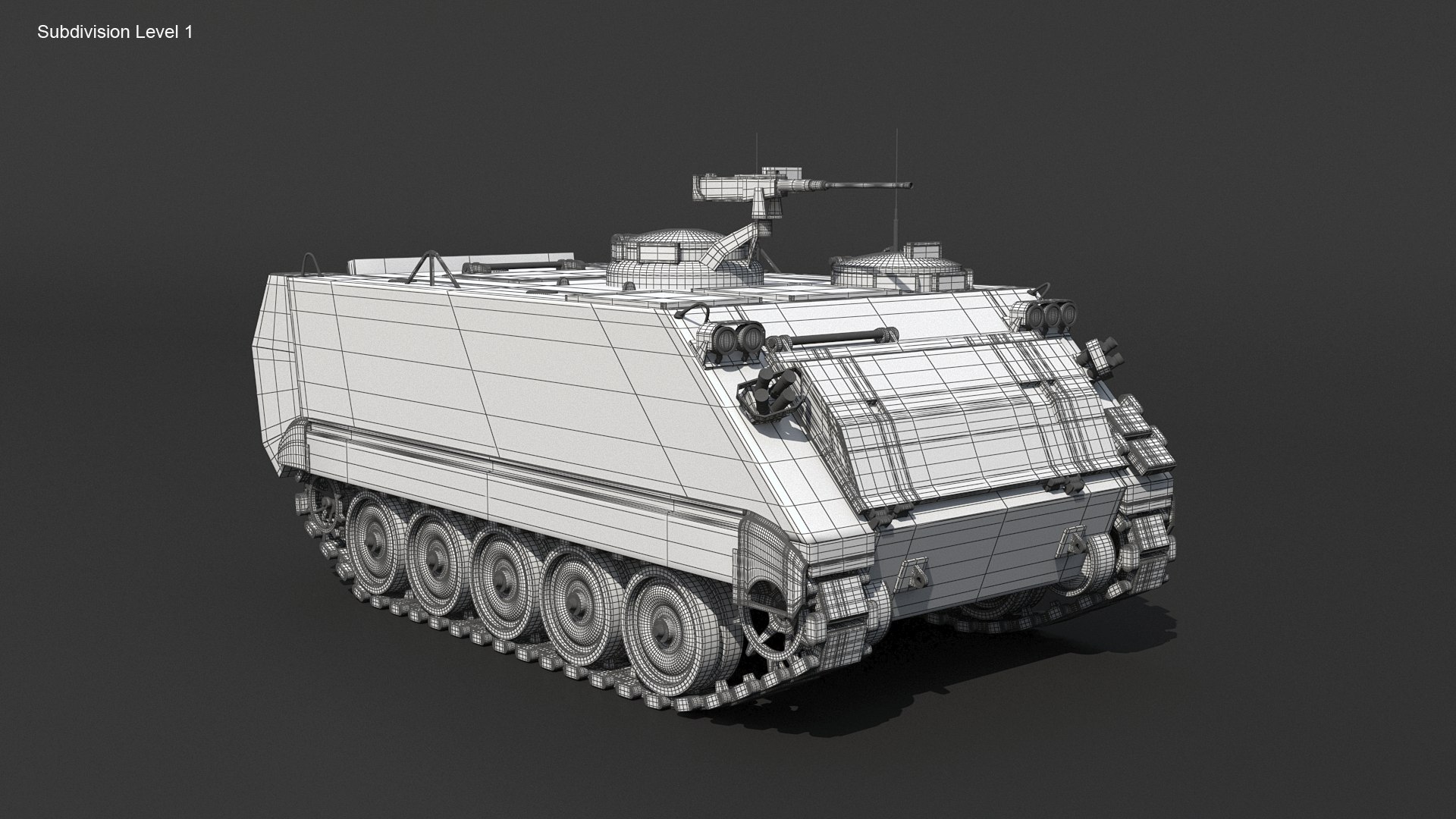 M113A3 Sand Camo 3D Model - TurboSquid 2014015