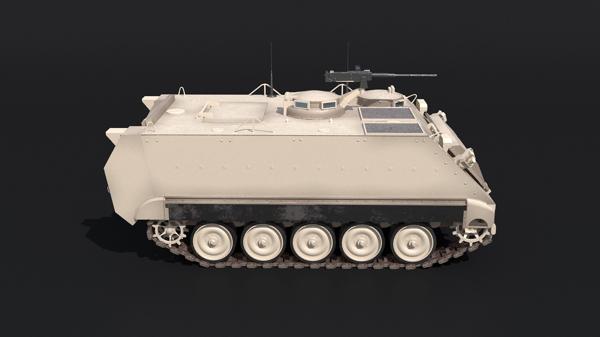 M113A3 Sand Camo 3D Model - TurboSquid 2014015