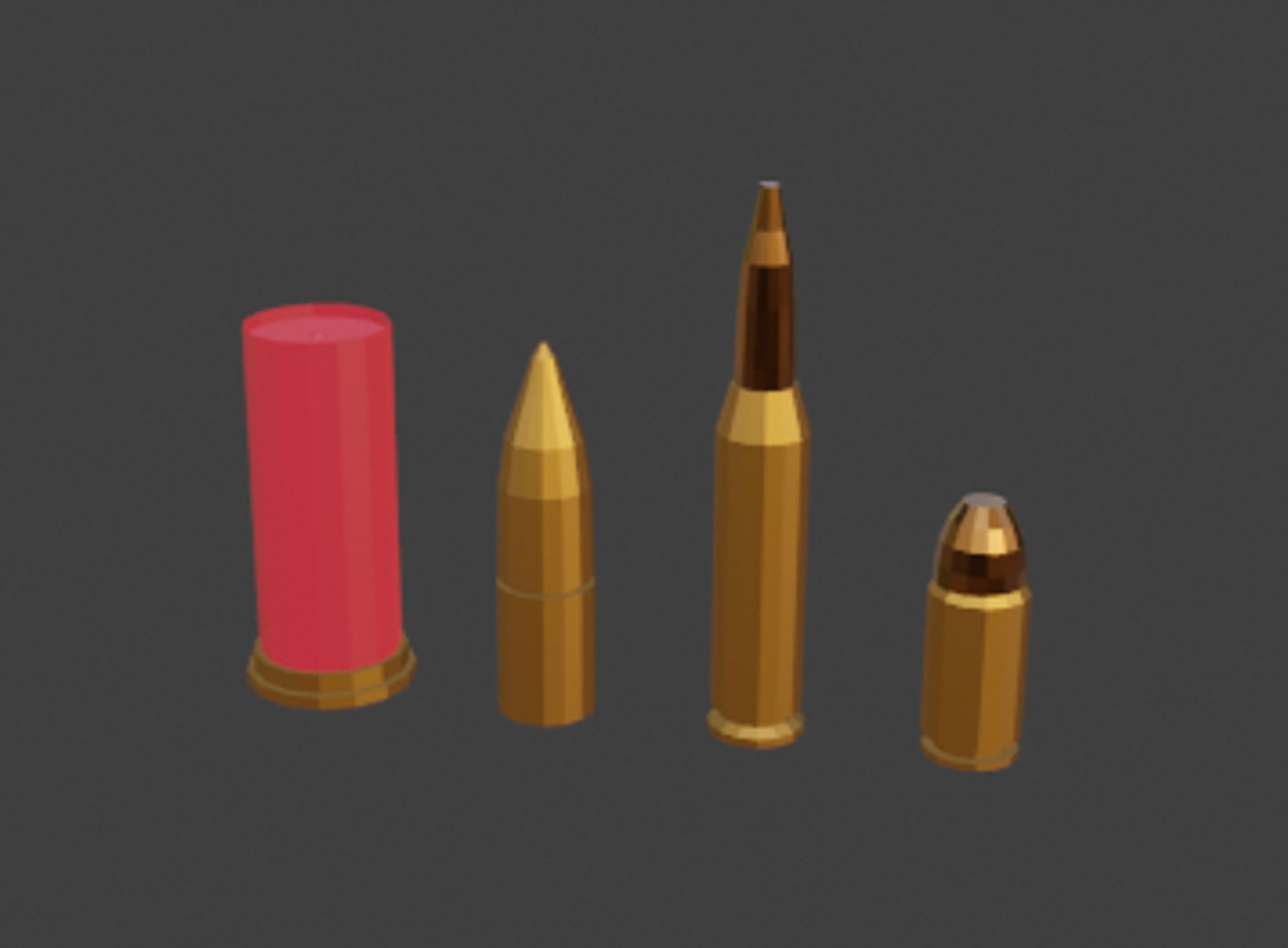 Bullets Model - TurboSquid 1441117