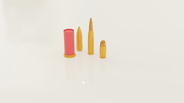 Bullets model - TurboSquid 1441117