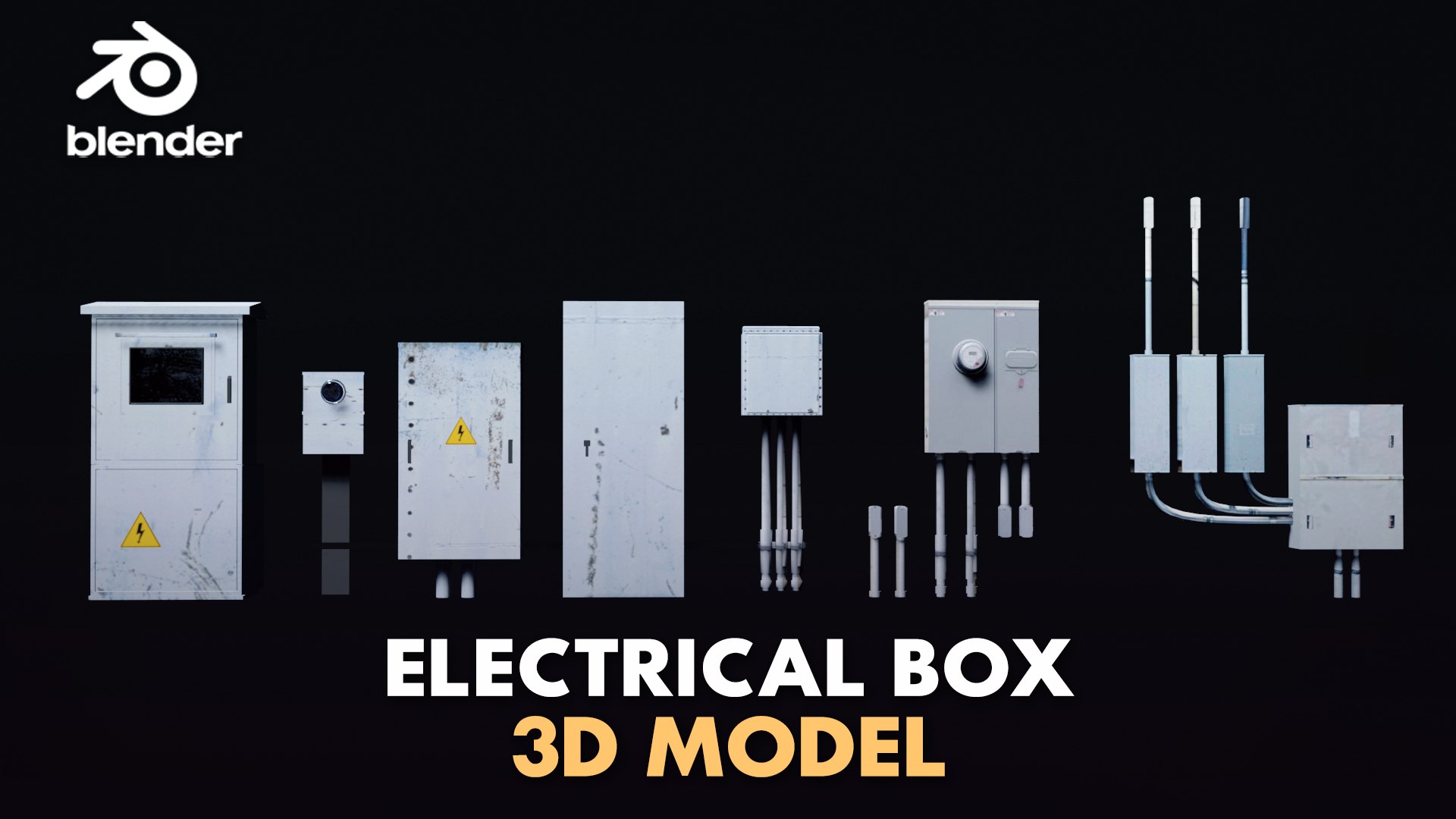 Electrical Box 3D - TurboSquid 2041376