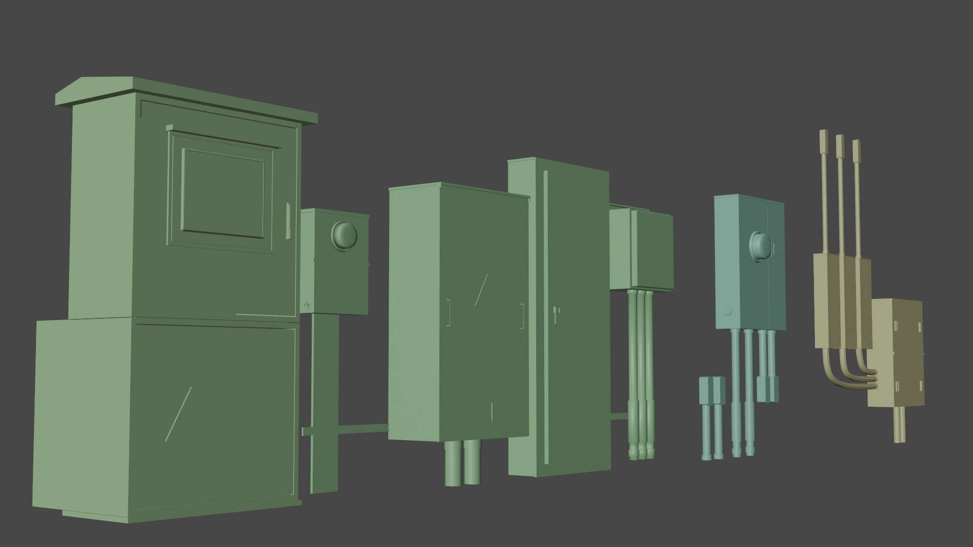 Electrical Box 3D - TurboSquid 2041376