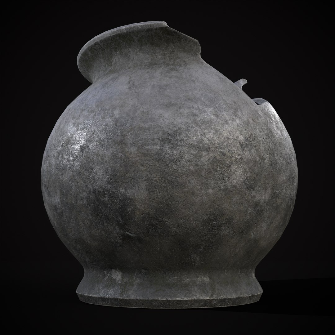 3D Cracked Vase Model - TurboSquid 2079457
