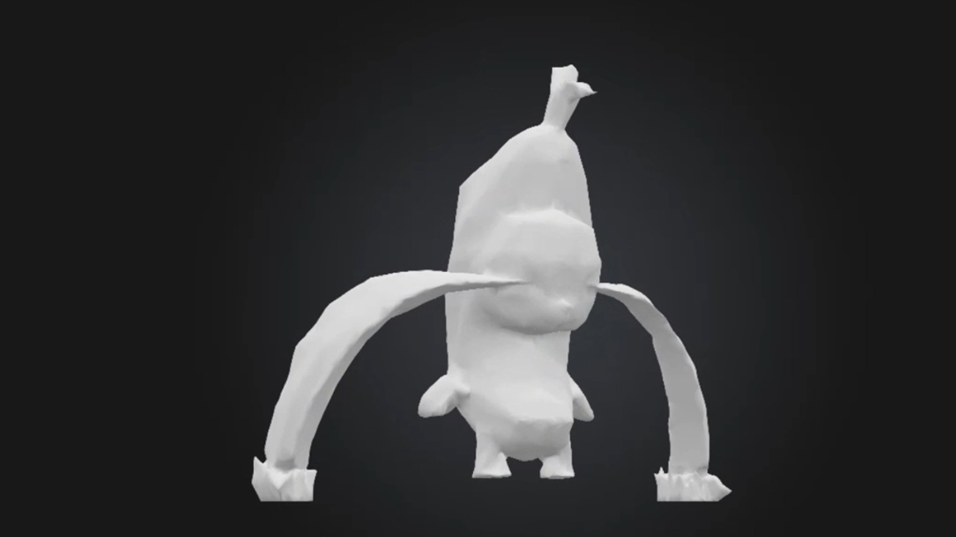 Banana Cat Tears Crying Meme 3D Model For Printing Funny Animal ...