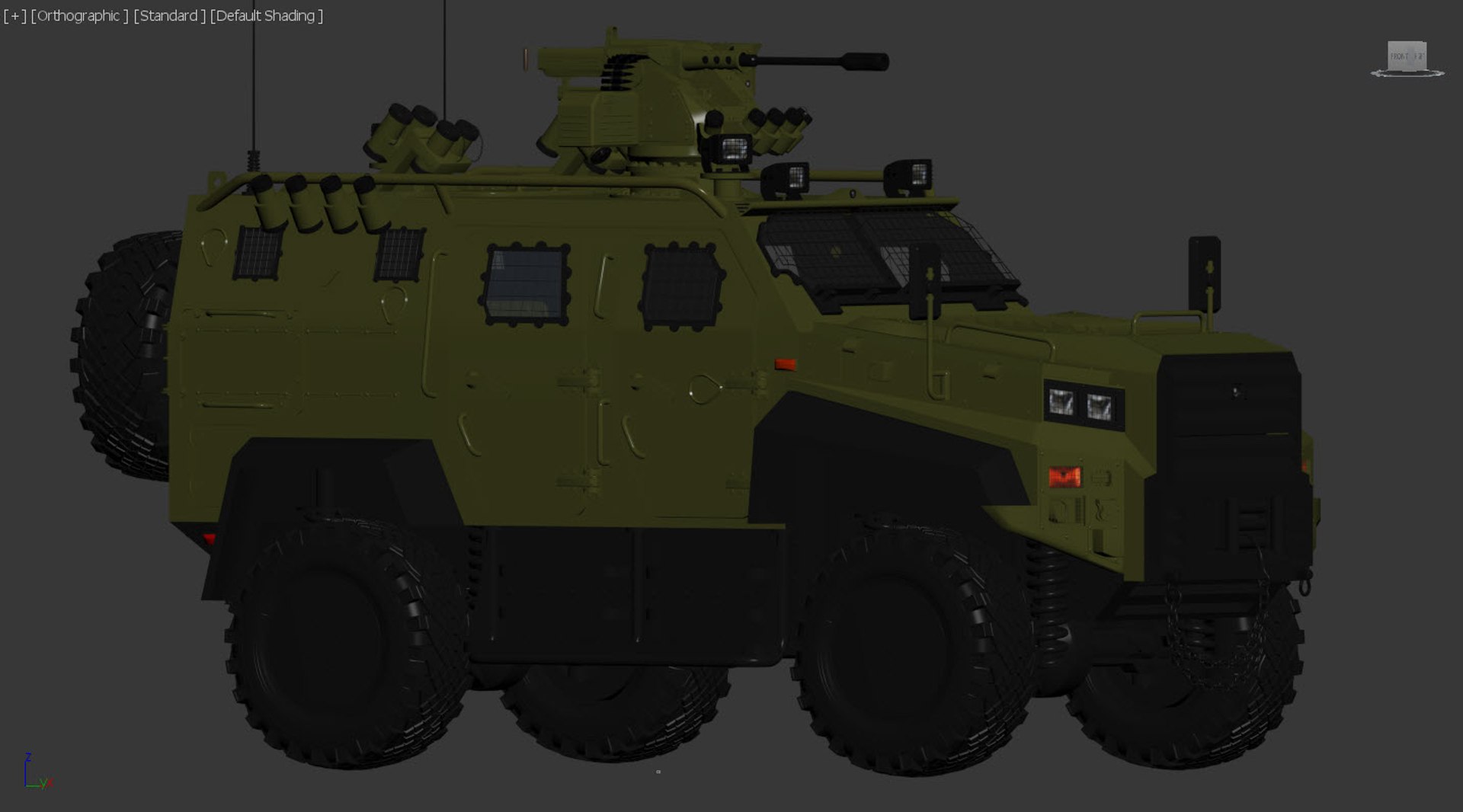 Armored military suv model - TurboSquid 1946091