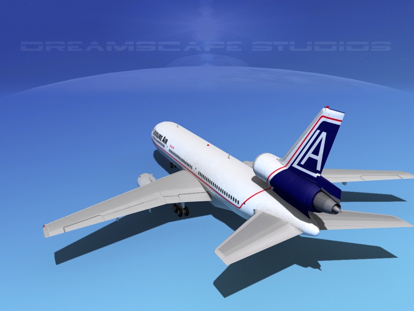 Douglas Dc-10 3d Model