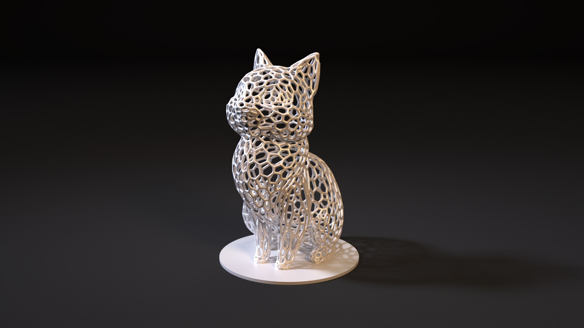 Cat Decor 3D Model - TurboSquid 1901007