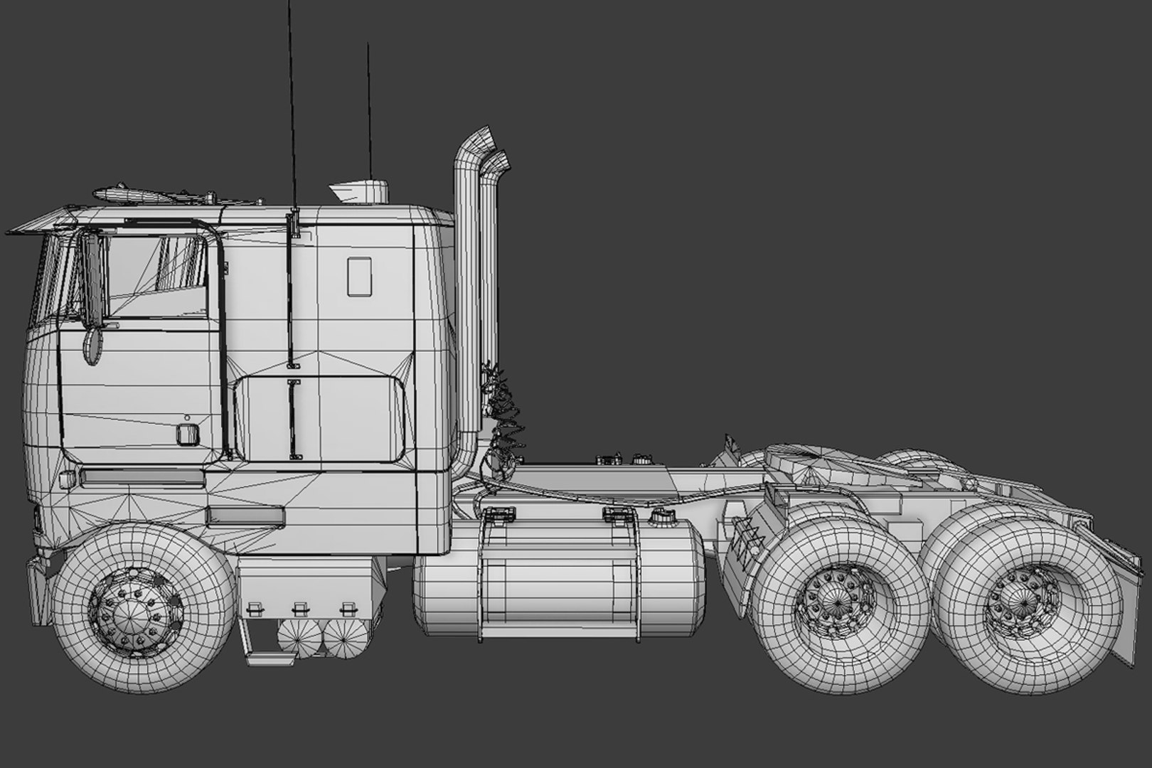 3D Large Truck Model - TurboSquid 1205332