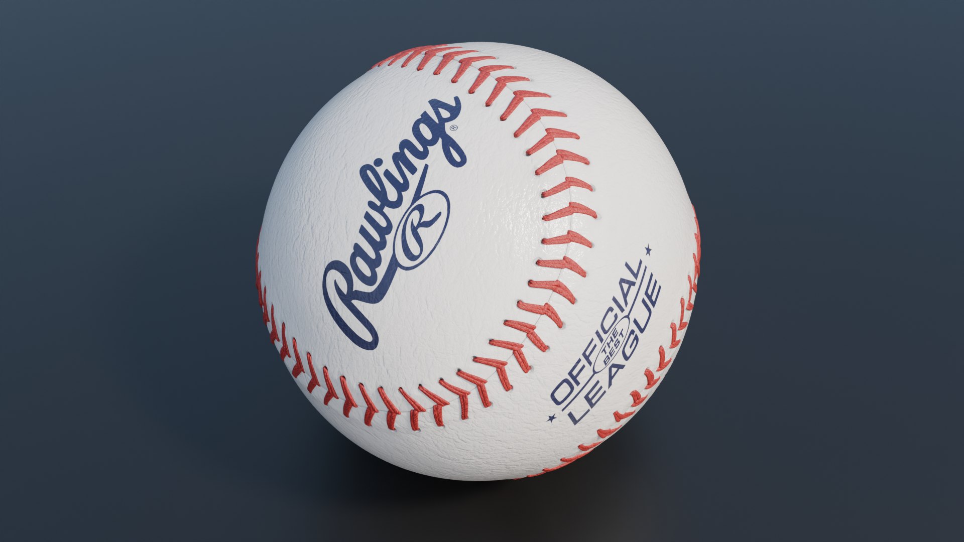 Baseball Rawlings PBR 3D - TurboSquid 2261187