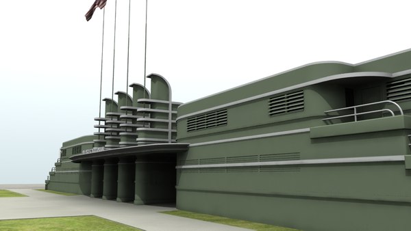 3d pan pacific auditorium model