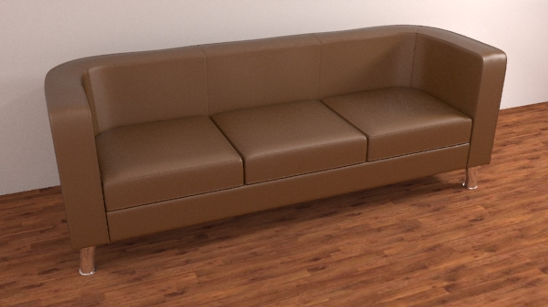 leather sofa 3d model