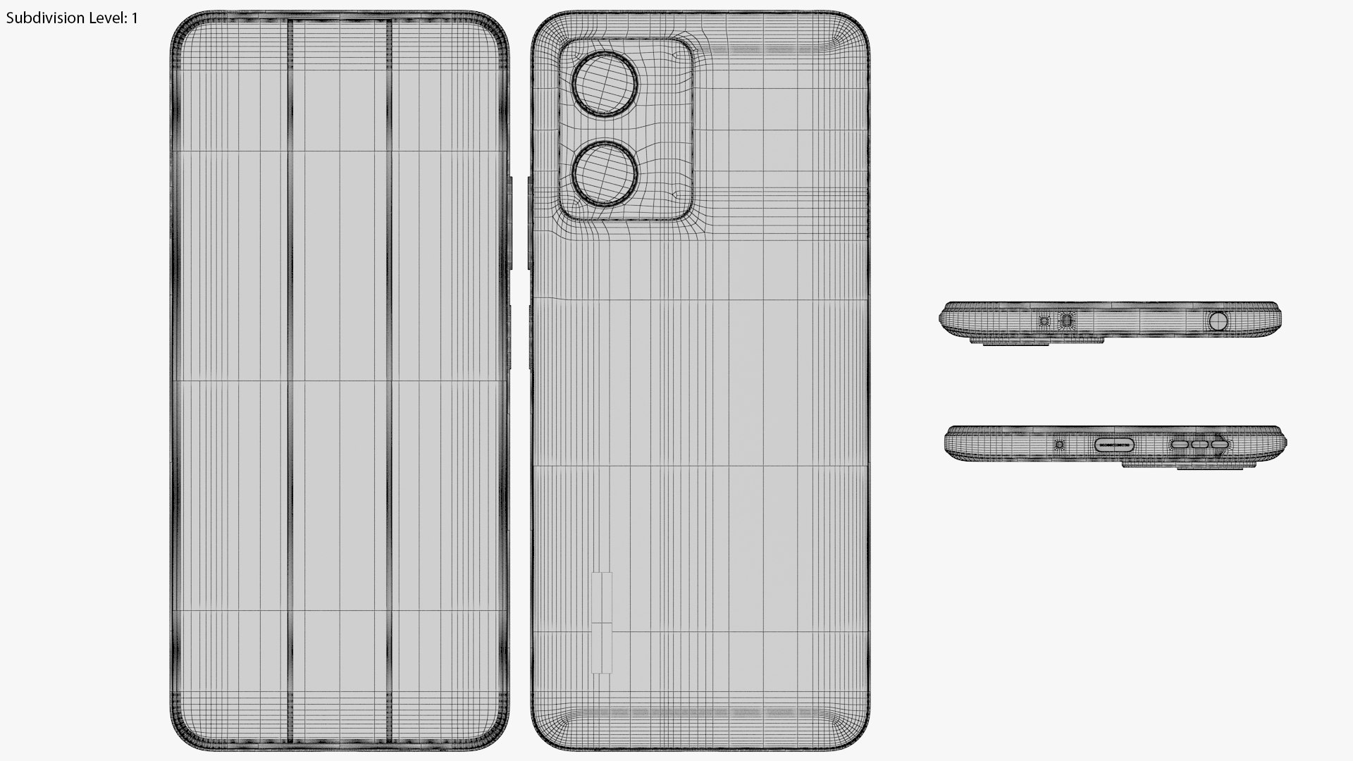 3D Xiaomi Redmi Note 12 5G Black Model - TurboSquid 2052394