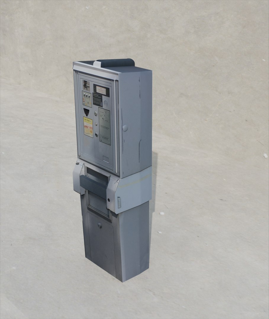 Parking Meter 3D Model - TurboSquid 1771013