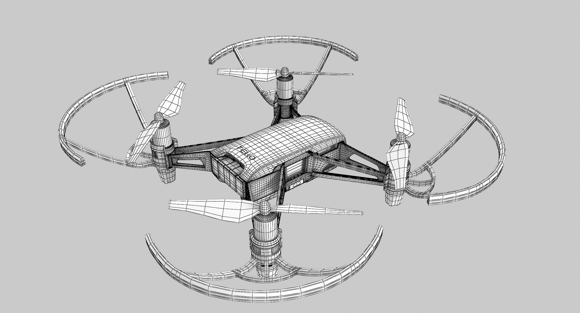 Dji Tello Drone 3D Model - TurboSquid 1301752