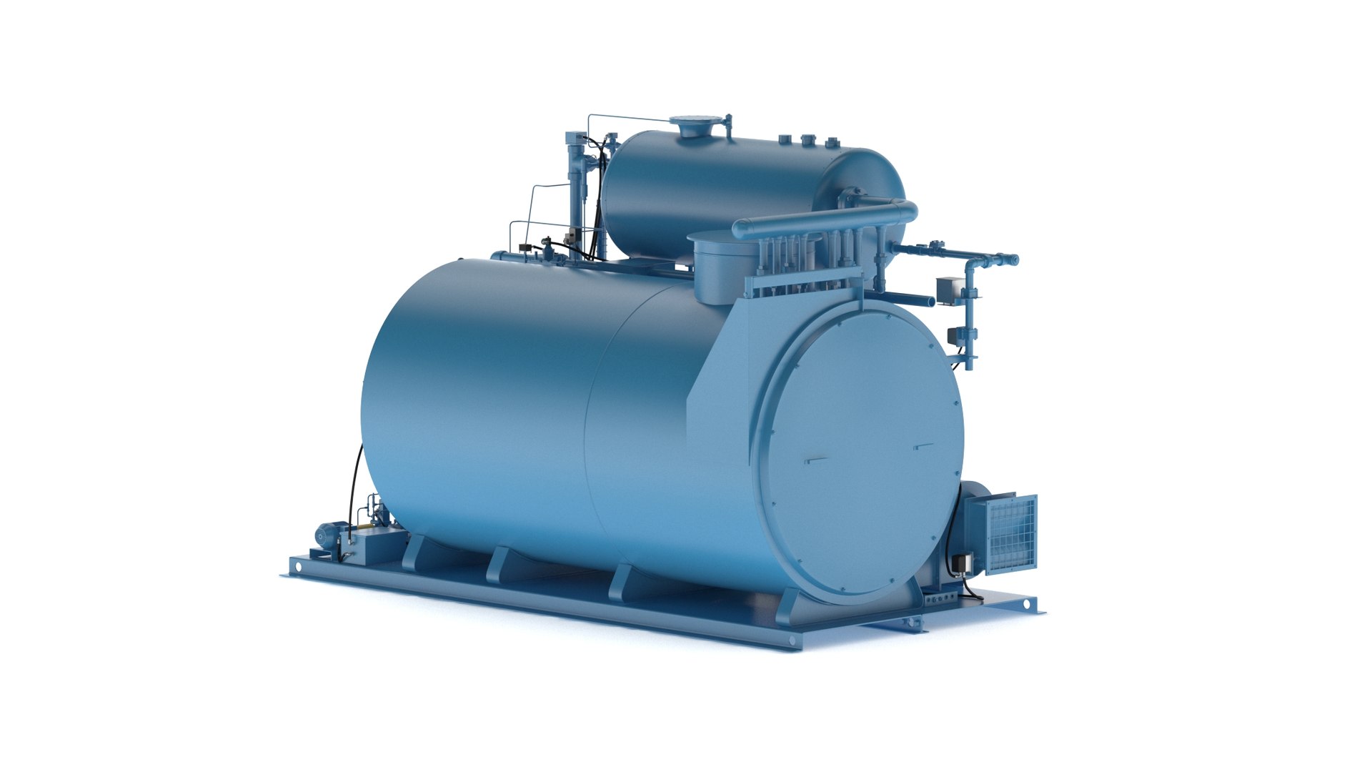 Steam Boiler model - TurboSquid 2166182