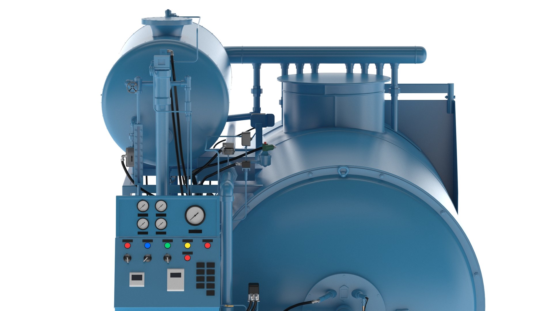 Steam Boiler model - TurboSquid 2166182